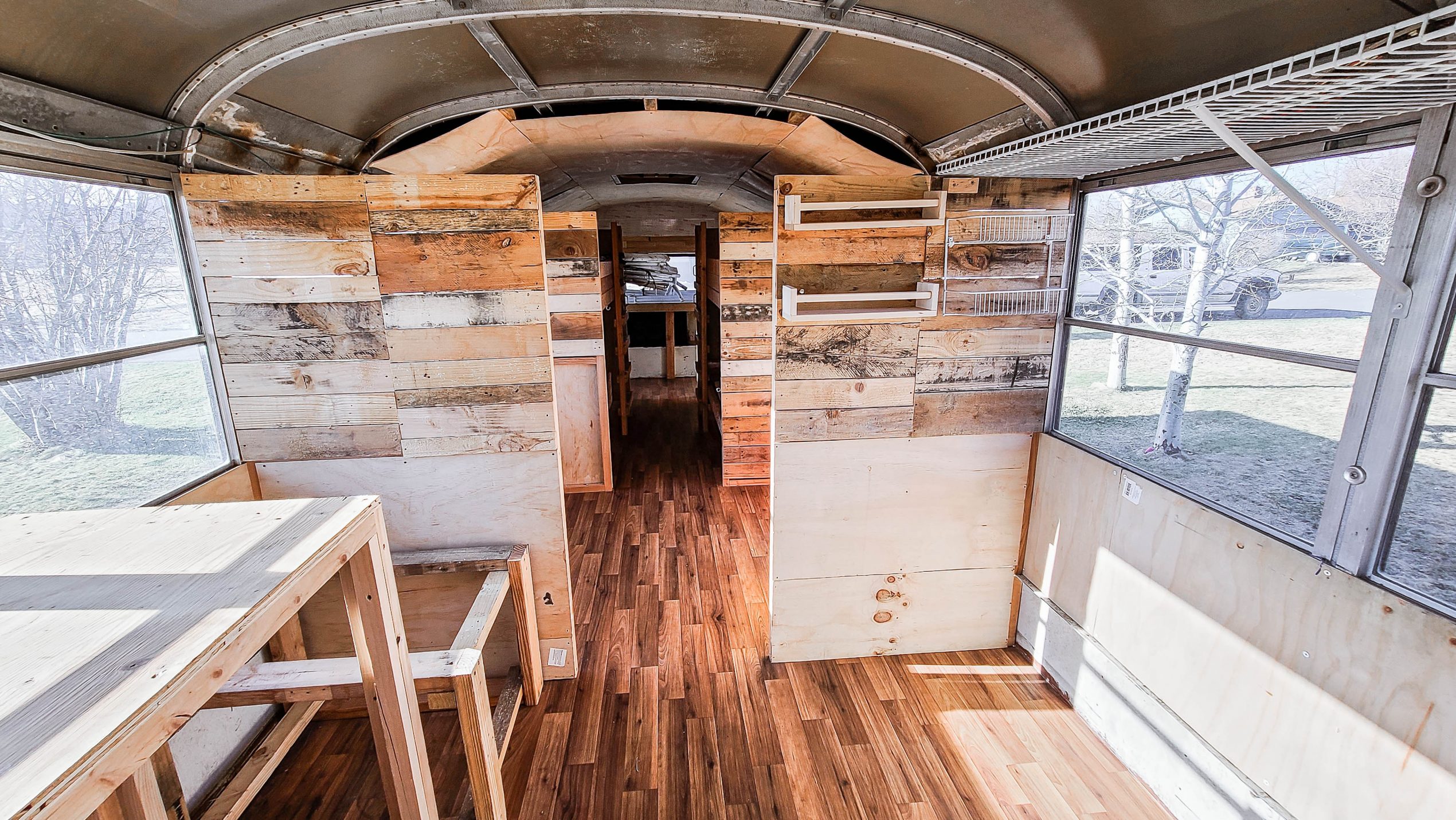 Skoolie conversion- 2-month update - Tidy Mo