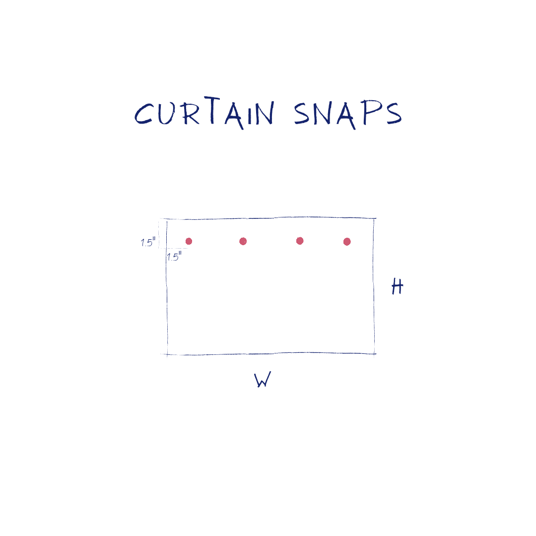 How to make roll-up curtains for a skoolie or RV - Tidy Mo