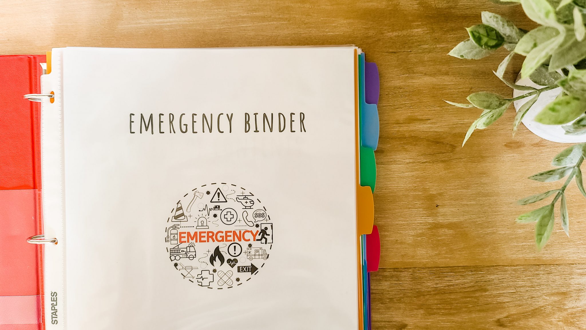 DIY Emergency Binder; Be Prepared for the unexpected - Tidy Mo