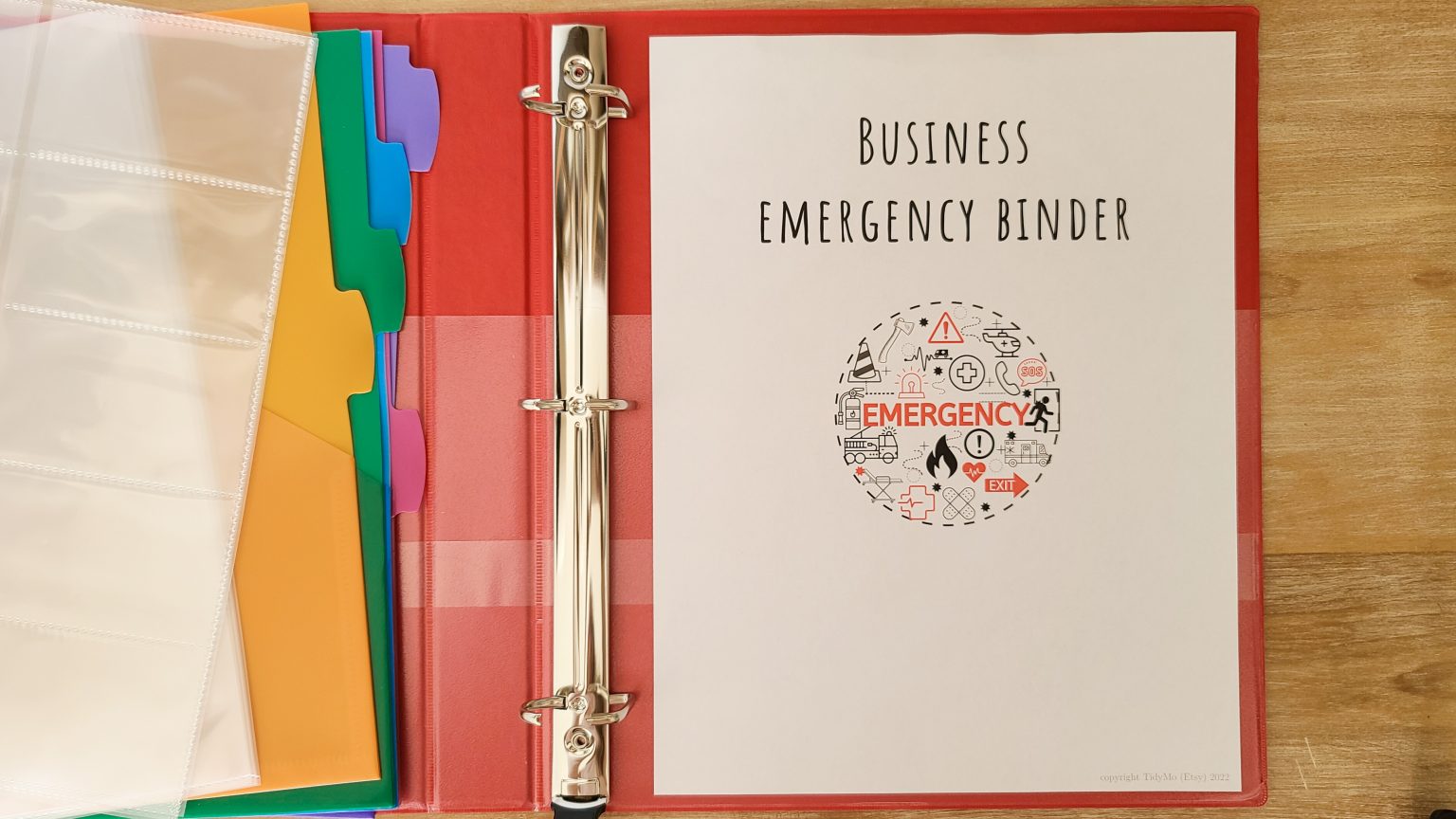 Organize your important business documents with this DIY Business ...