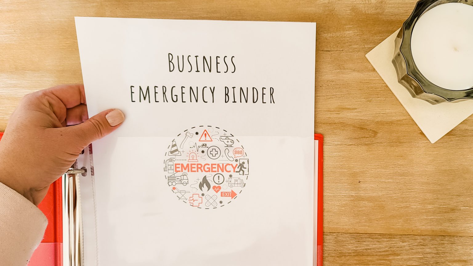 Organize your important business documents with this DIY Business ...