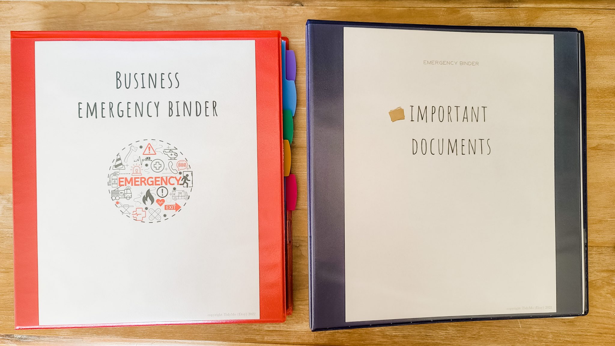 Organize your important business documents with this DIY Business ...