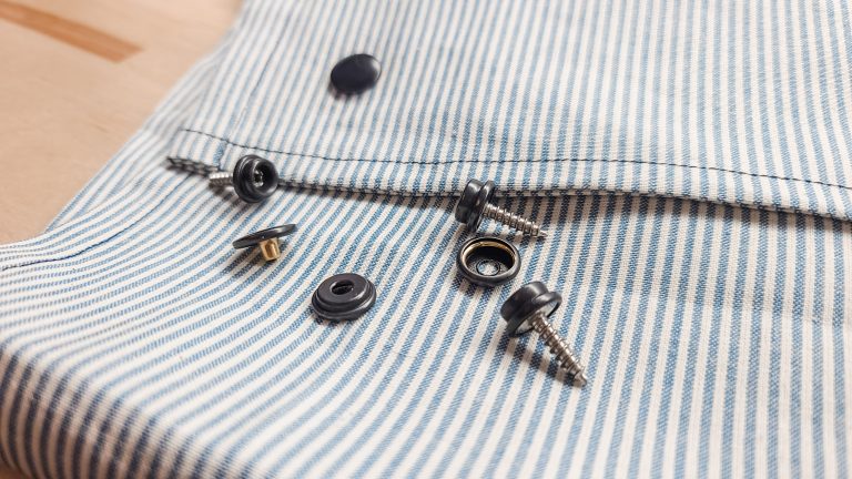 How to attach snaps to fabric - Tidy Mo