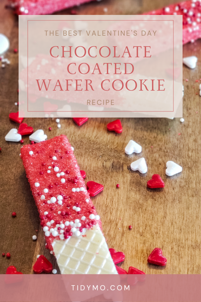 Easy and Delicious Valentine's Day Chocolate-Covered Wafer Cookies with ...