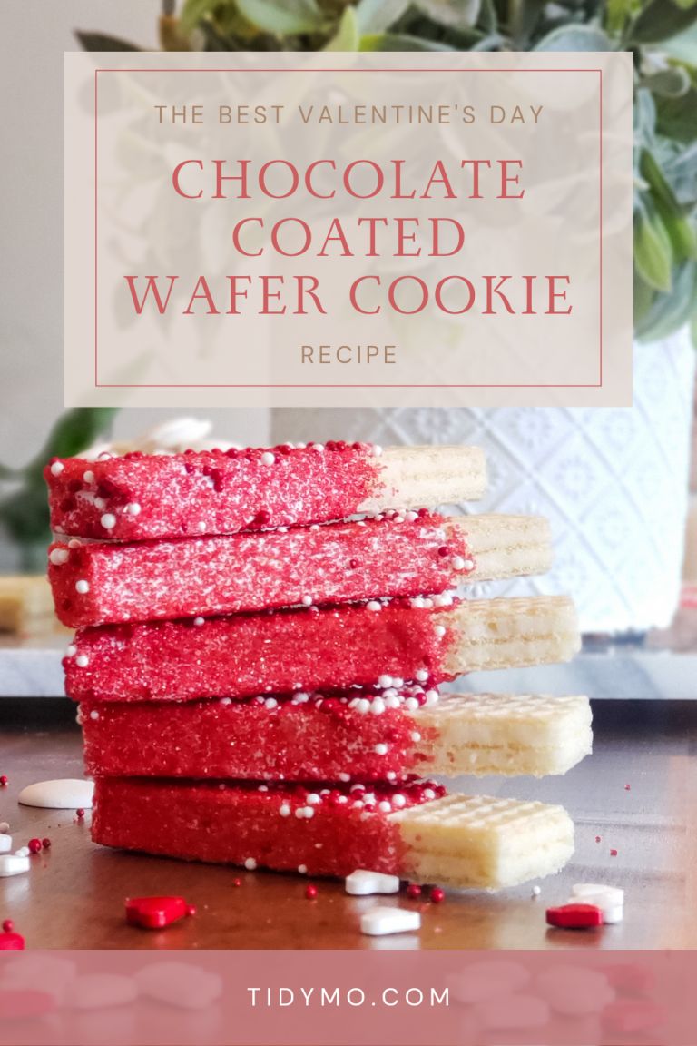 Easy and Delicious Valentine's Day Chocolate-Covered Wafer Cookies with ...