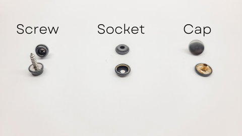 How to attach snaps to fabric - Tidy Mo